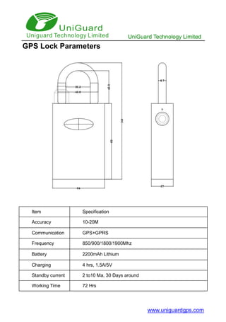 GPS Lock User Manual | PDF