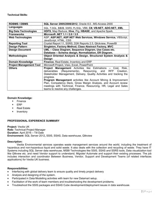 SunilTiwari_CV | PDF