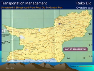 Transportation Management - Reko Dig Project | PPT
