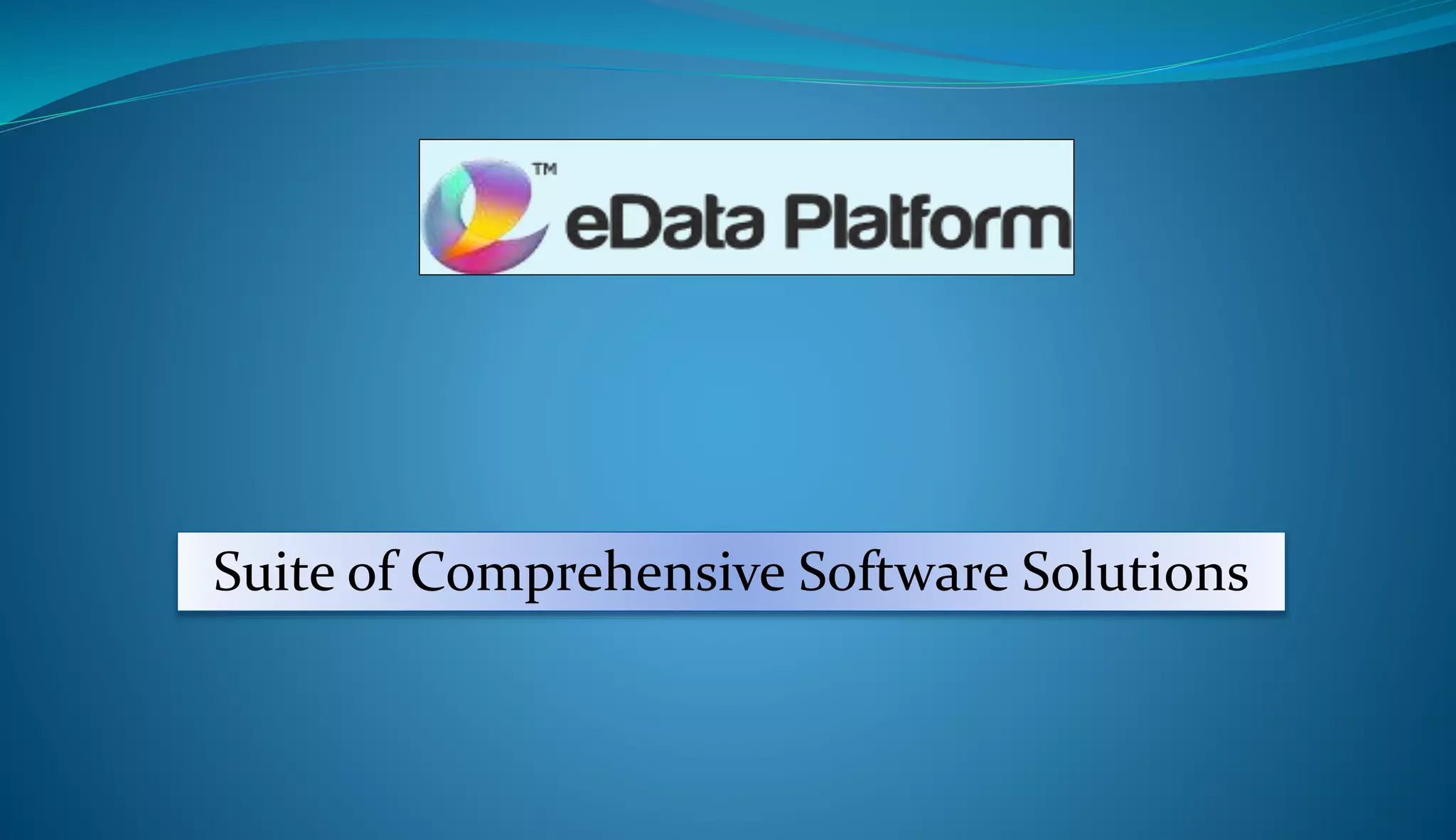 CCDA- edataplatform | PPTX