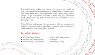 Flatworld Edge Brochure | PPT