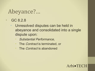 CCDC 2 Dispute Resolution | PPT