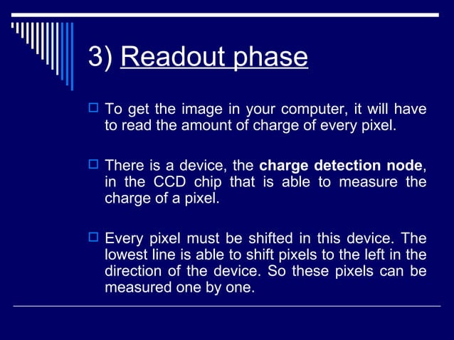CCD (Charge Coupled Device) | PPT