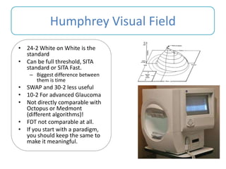 Interpreting Visual Fields | PPTX