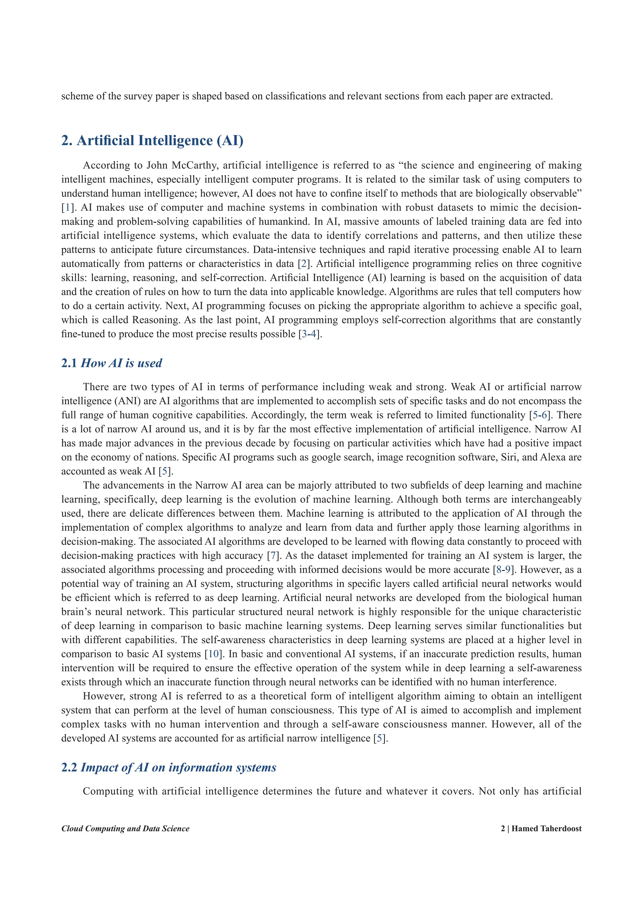 trends of information systems and artificial technology | PDF