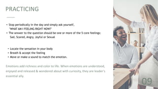 Emotional Wisdom, Feeling all Feelings And its Benefits in Leadership | PDF