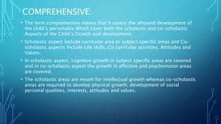 Continuous and comprehensive evaluation | PPT