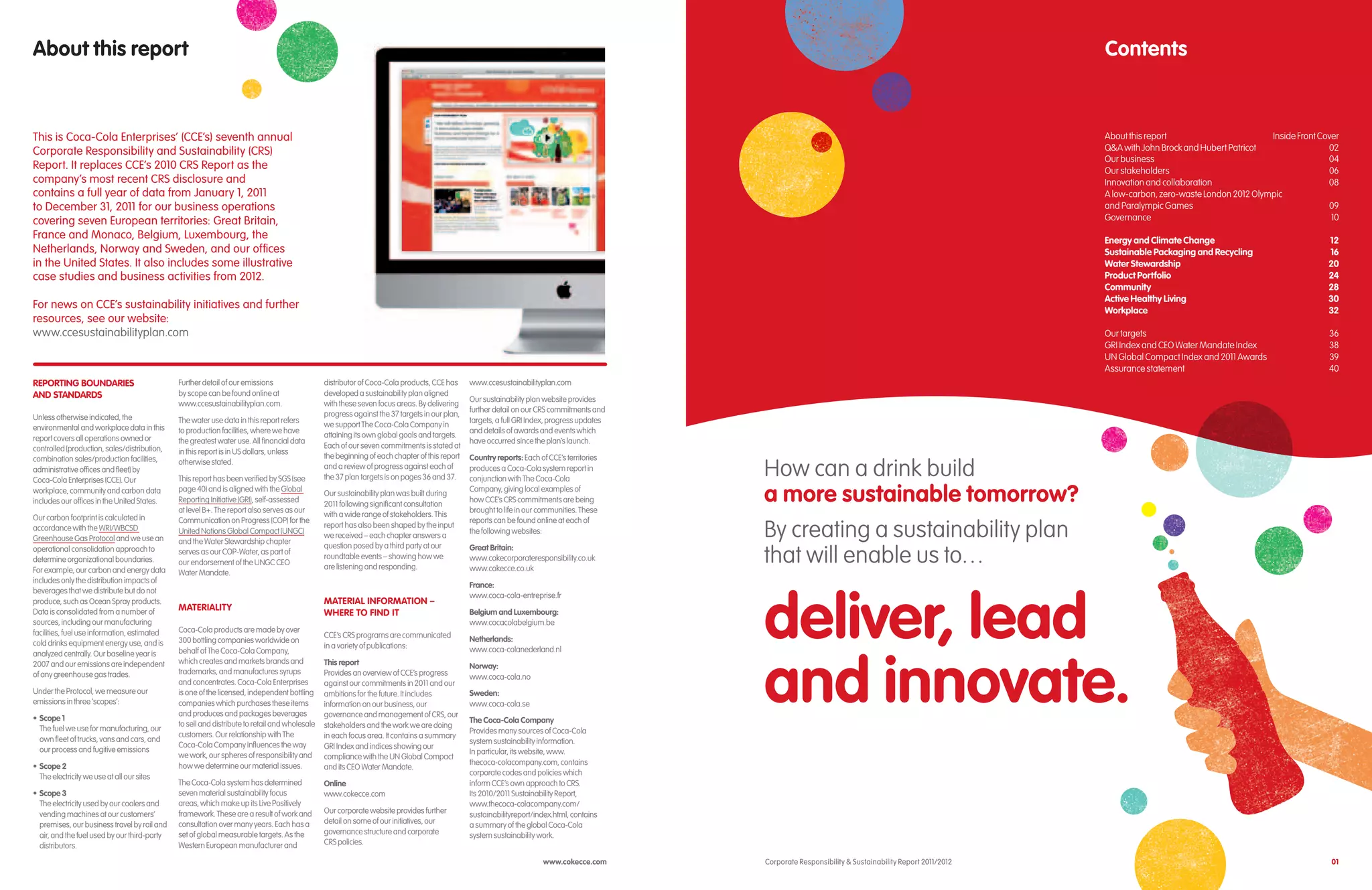 CSR Coca Cola 2011 2012 | PDF