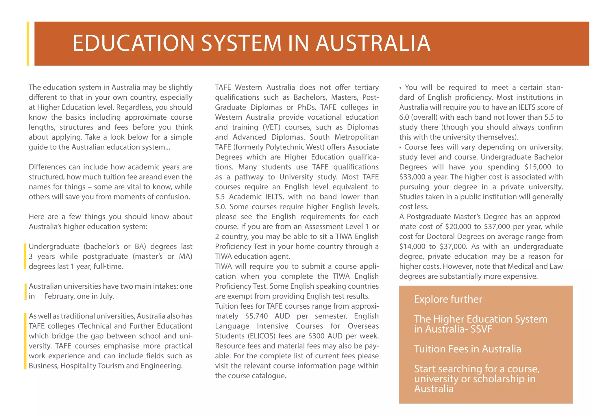 Study In Australia Brochure 2016 | PDF