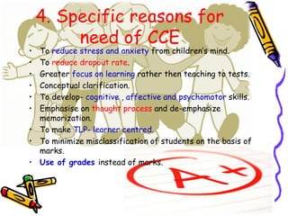 continuous and comprehensive evaluation | PDF