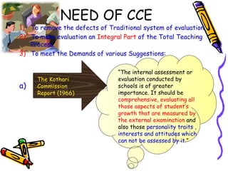 continuous and comprehensive evaluation | PDF