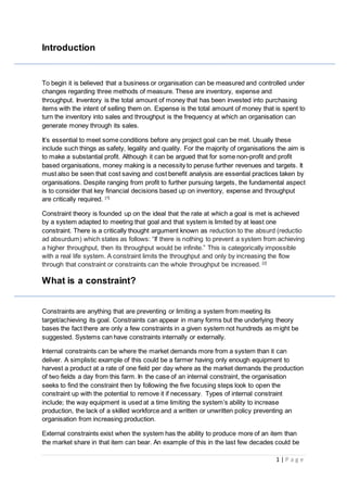 Unconstrained Benefits Assignment | DOCX | Computer Networking | Computing