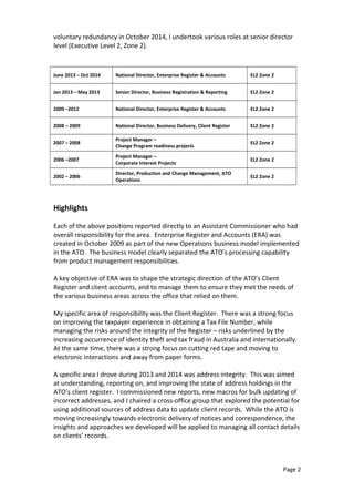 Resume Bob Geddes | DOC
