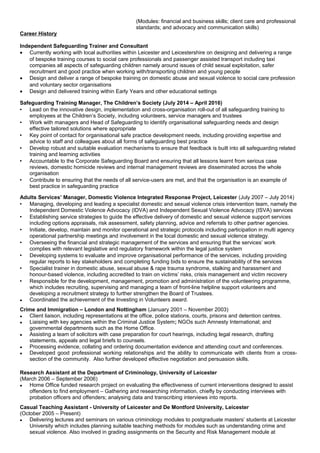 Ms Mega Arumugam training cv | DOC