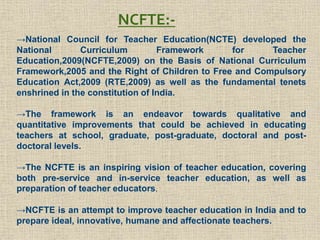 Cce and ncfte | PPTX | Educational Assessment | Education