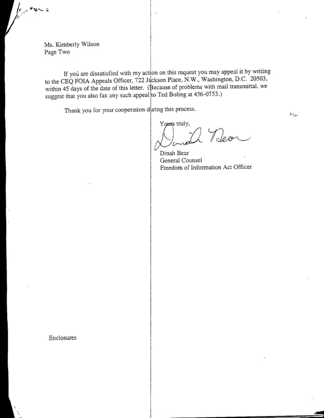 RCEC FOIA Response Letter 9.2.03