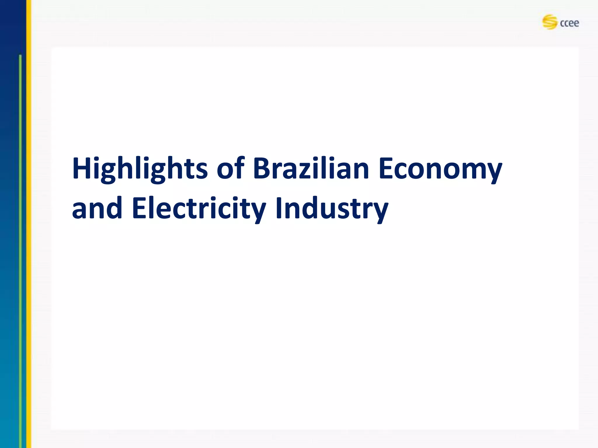 An Overview of the Brazilian Electricity Industry | PPTX