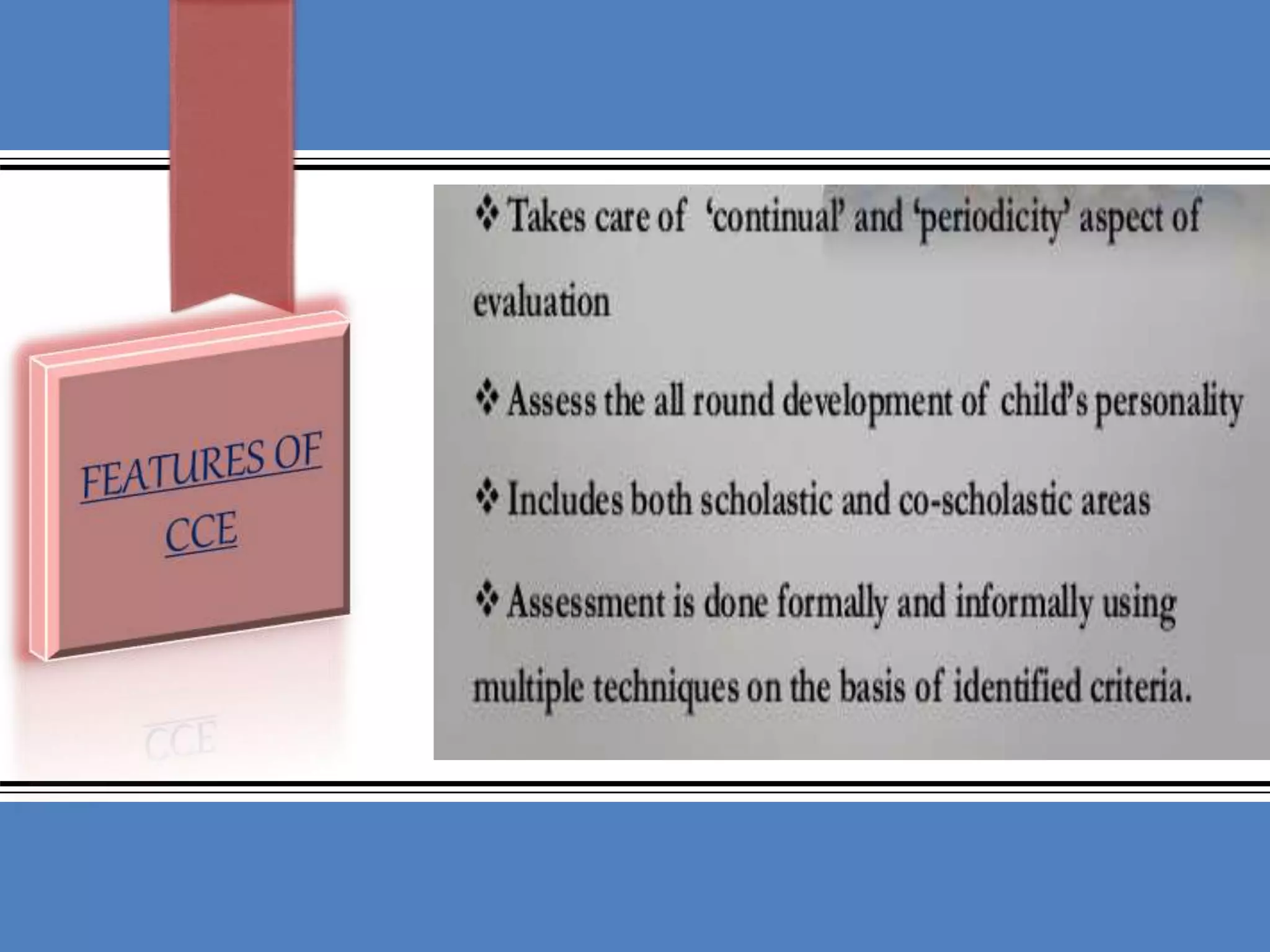 Cce evaluation for inclusion | PPTX