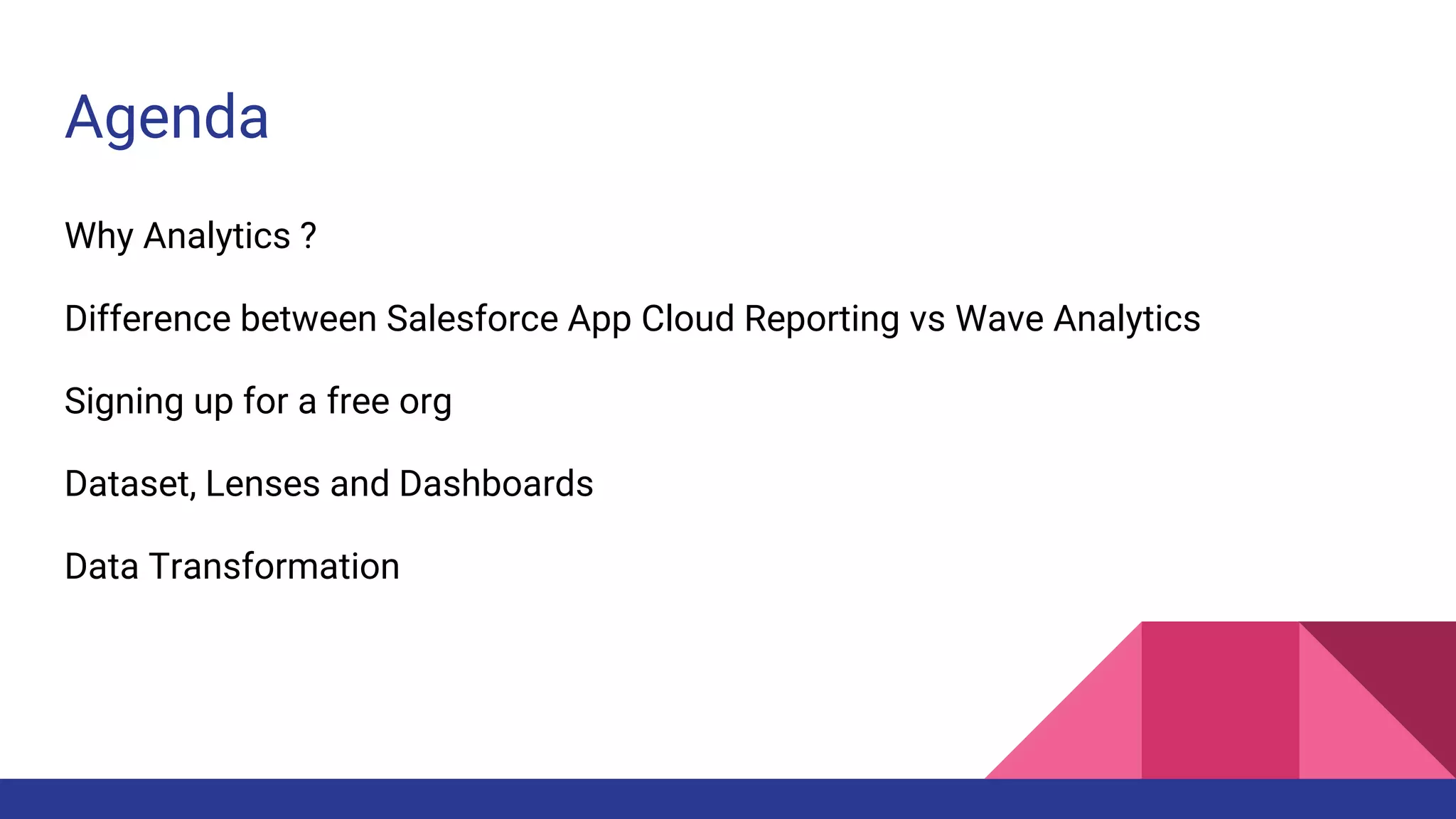 Introduction to Analytics Cloud | PPT
