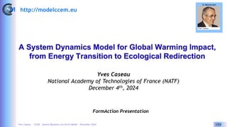A System Dynamics Model for Global Warming Impact, from Energy ...