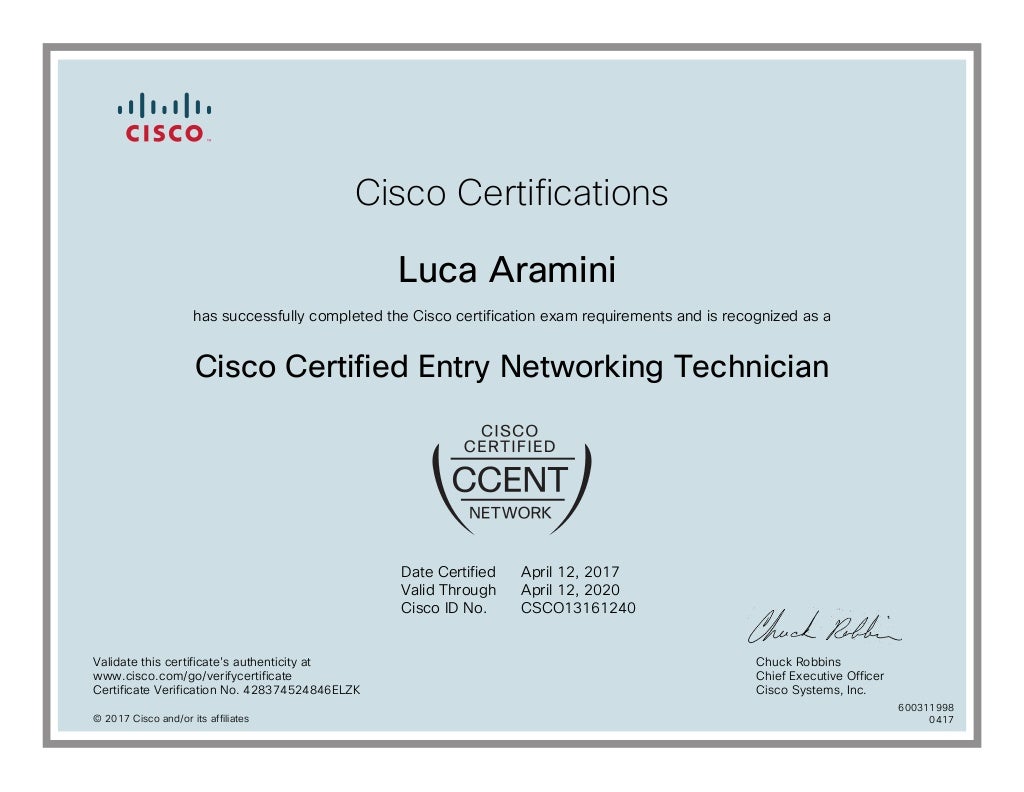 Cisco Certified Entry Networking Technician (CCENT) | PDF