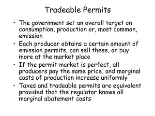 Instruments for emission reduction | PPT