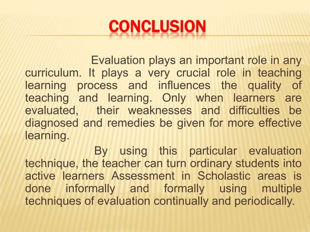 CONTINUOUS AND COMPREHENSIVE EVALUATION(CCE) | PPTX