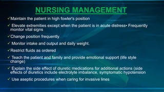 Congestive heart failure/ congestive cardiac failure | PPTX