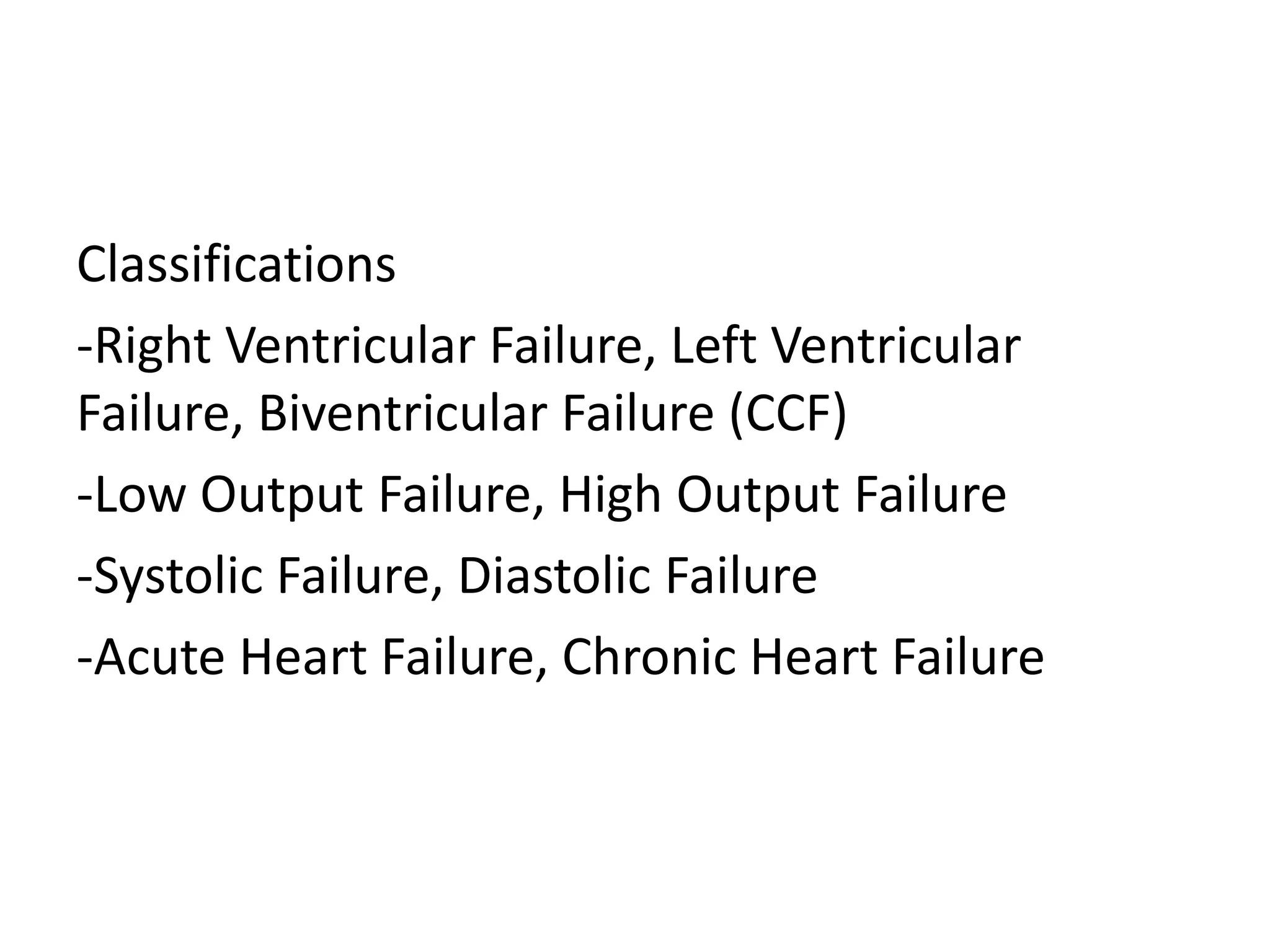 Congested Cardiac Failure in adults 2024 | PPT
