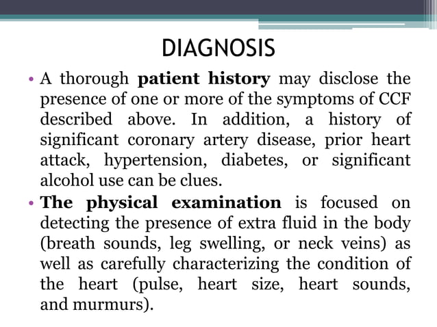 CCF cardiac nursing including pathophysiology and nursing diagnosis ...