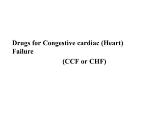 CONGESTIVE CARDIAC FAILURE POWER POINT | PPTX