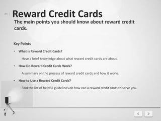Reward Credit Cards | PPTX