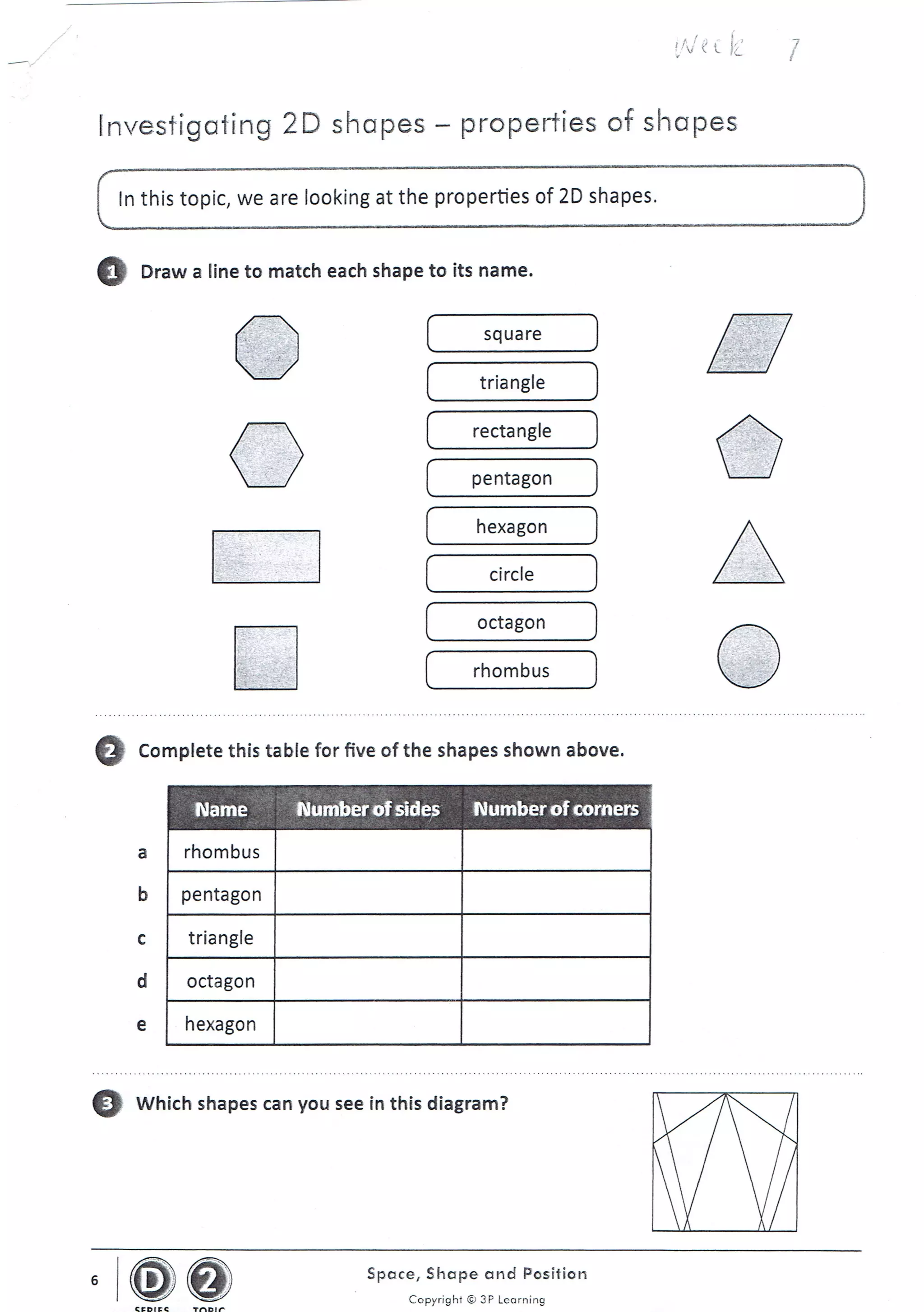2D Shapes Homework 2 | PDF