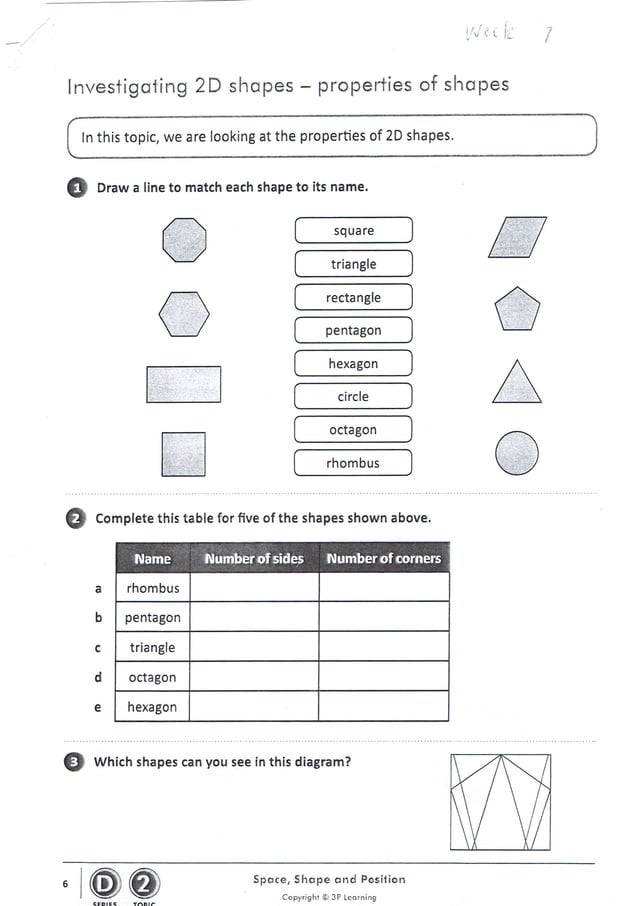 2D Shapes Homework 2 | PDF