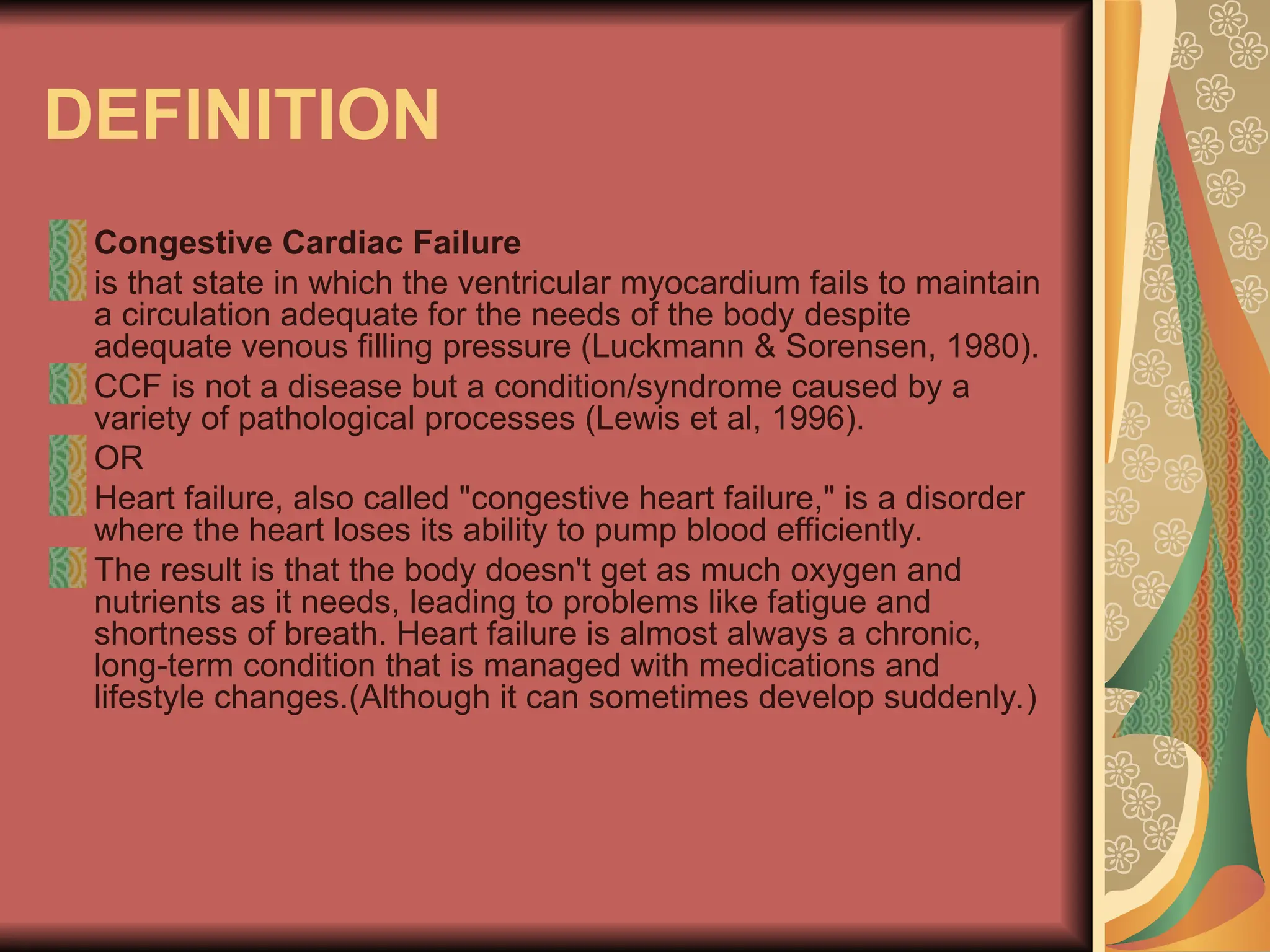 Congestive Cardiac Failure(2) [Autosaved].ppt