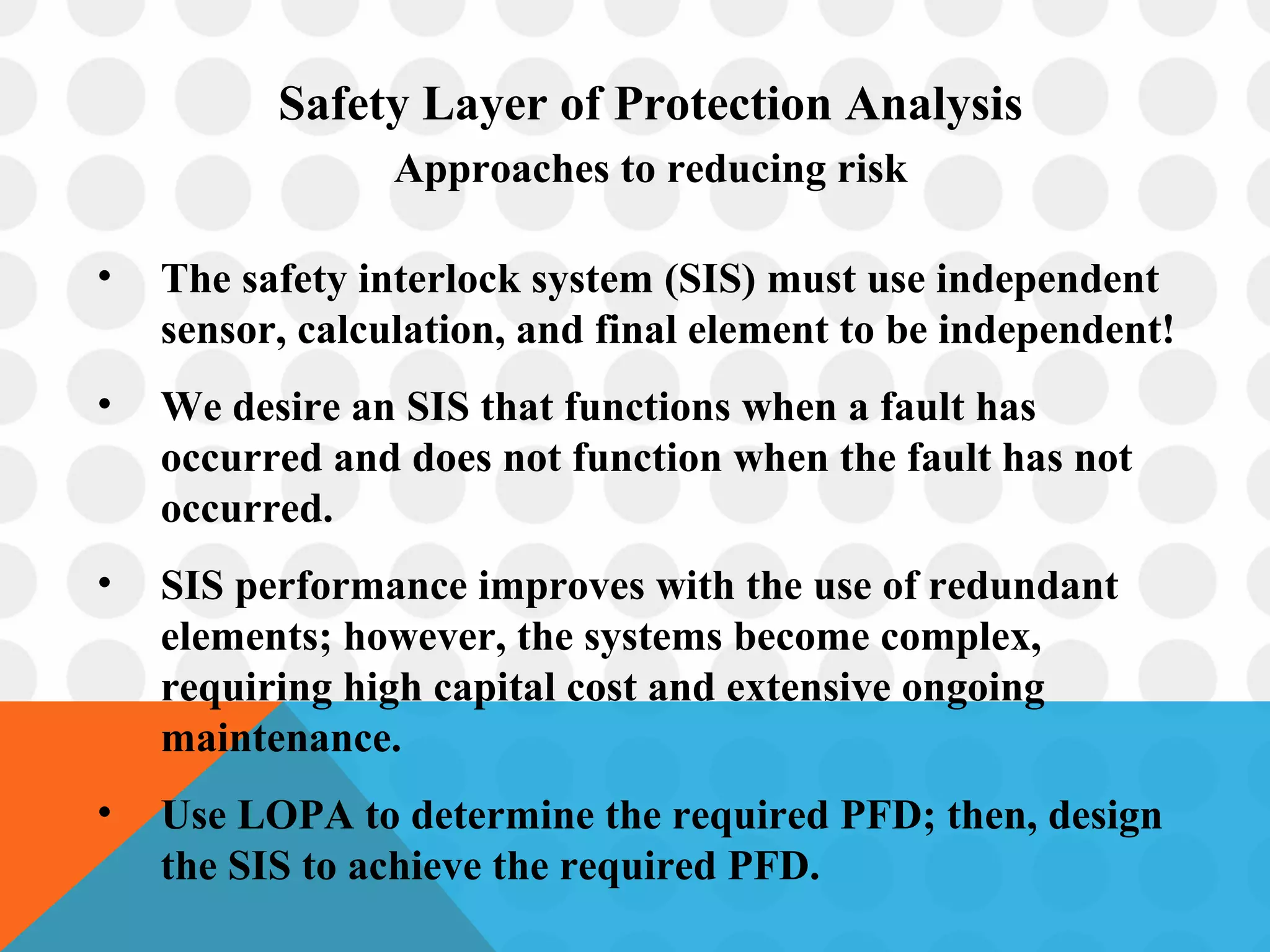 LAYER OF PROTECTION ANALYSIS | PPT
