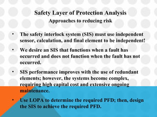 LAYER OF PROTECTION ANALYSIS | PPT