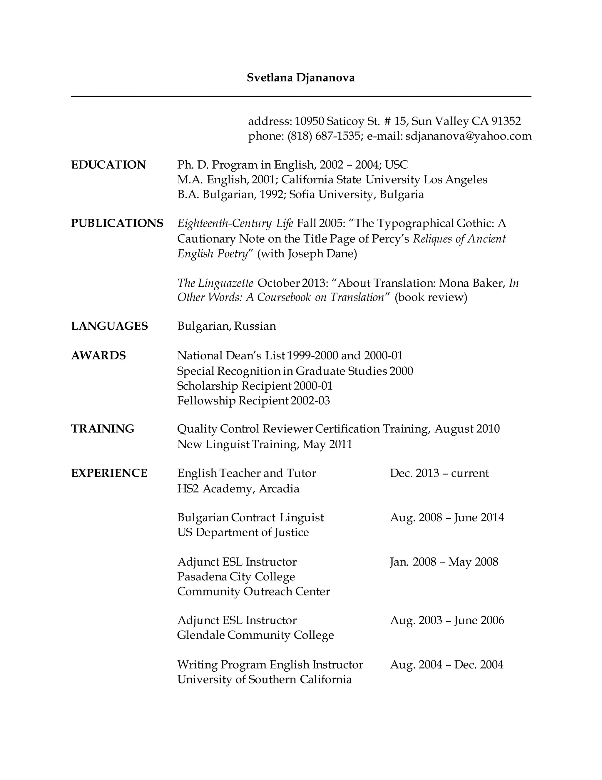 RESUME HUMANITIES | PDF