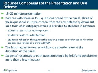 Showcase AP Research to Students | PPTX
