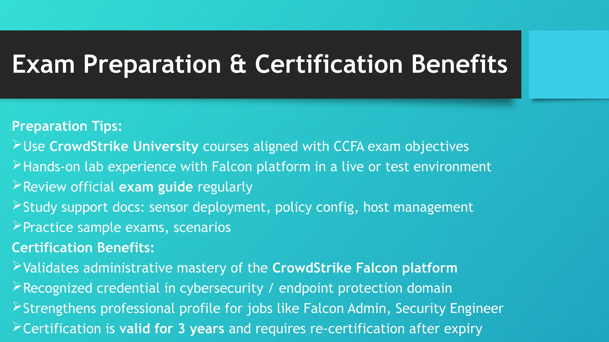 CCFA-200b (CrowdStrike Certified Falcon Administrator) – Complete Guide ...
