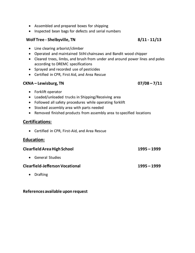 Byron Coates Resume | DOCX