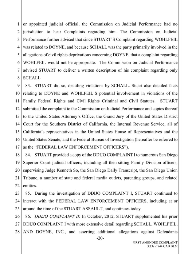 JUDICIAL MISCONDUCT LEGAL SYSTEM ABUSE | PDF