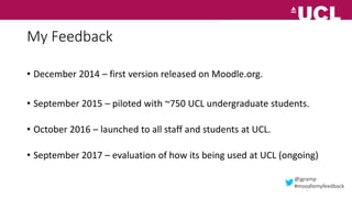 My Feedback evaluation and ideas for better guidance | PPT