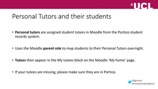 My Feedback evaluation and ideas for better guidance | PPT