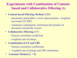 collaborative filtering | PPT