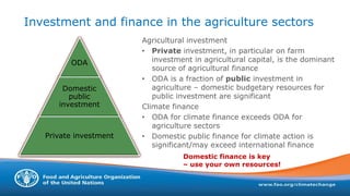 Financing climate smart agriculture | PPT