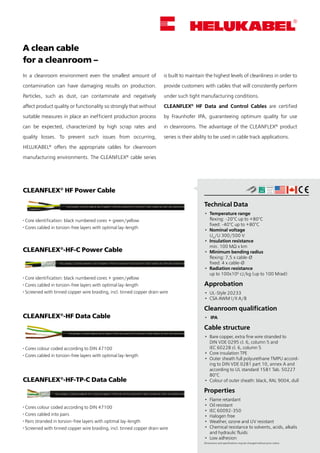 Cleanflex HF Flyer | PDF