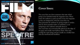 Codes and Conventions of a Film Magazine | PPT