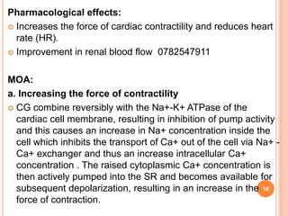 CCF PHARMACOLOGY. PRESENTED BY A LECTURE | PPT