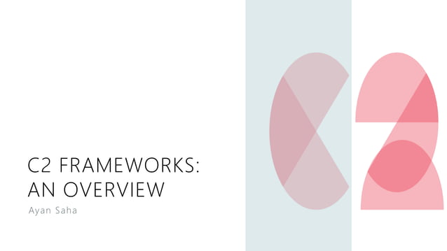 C&C Framework- Ayan Saha.pptx | Information and Network Security | Computing